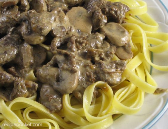 Beef Stroganoff With Stew Meat - Budget Friendly Recipe | Recipe Pocket