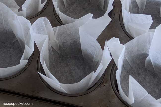 Making Parchment Paper Muffin Liners - 2 Easy Ways | Recipe Pocket