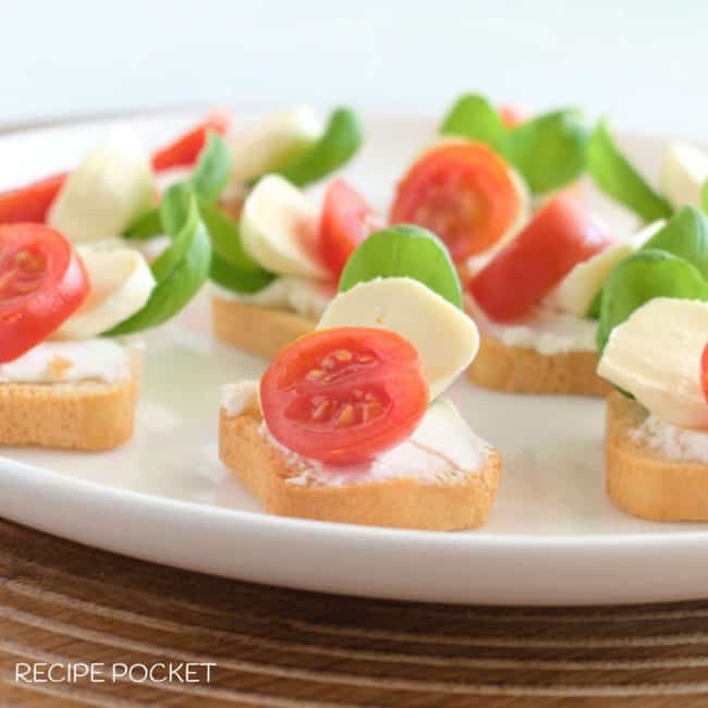 Caprese Crostini | Recipe Pocket