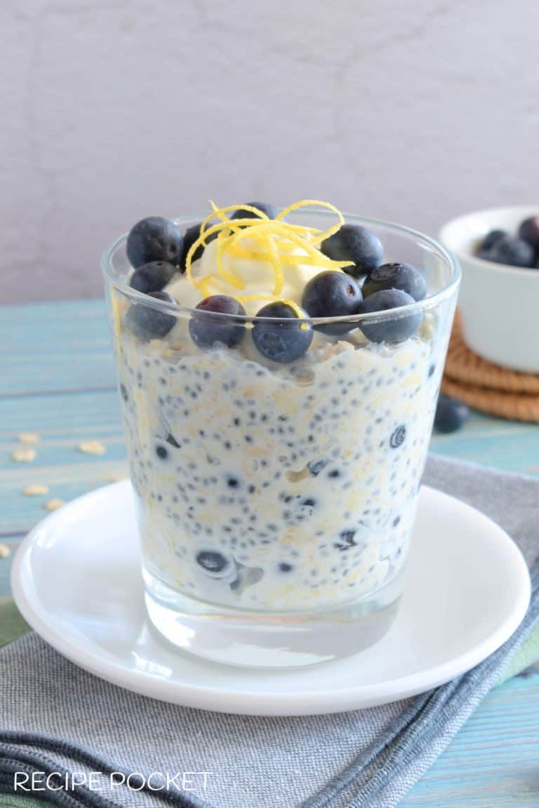 Blueberry Lemon Overnight Oats | Recipe Pocket