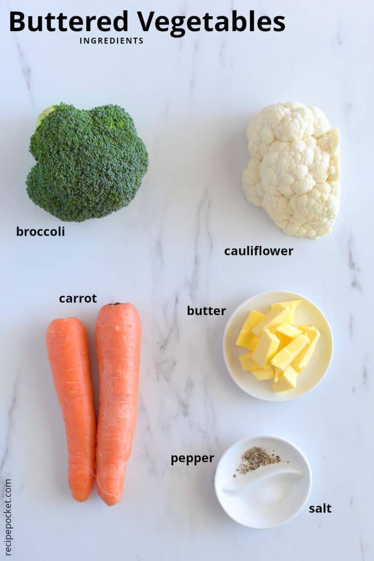 Buttered Vegetables | Recipe Pocket