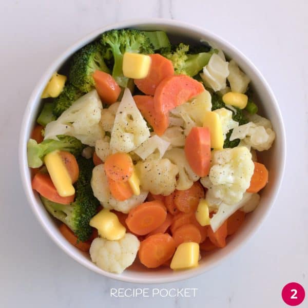 Buttered Vegetables | Recipe Pocket