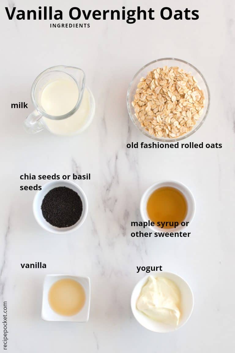 Vanilla Overnight Oats | Recipe Pocket