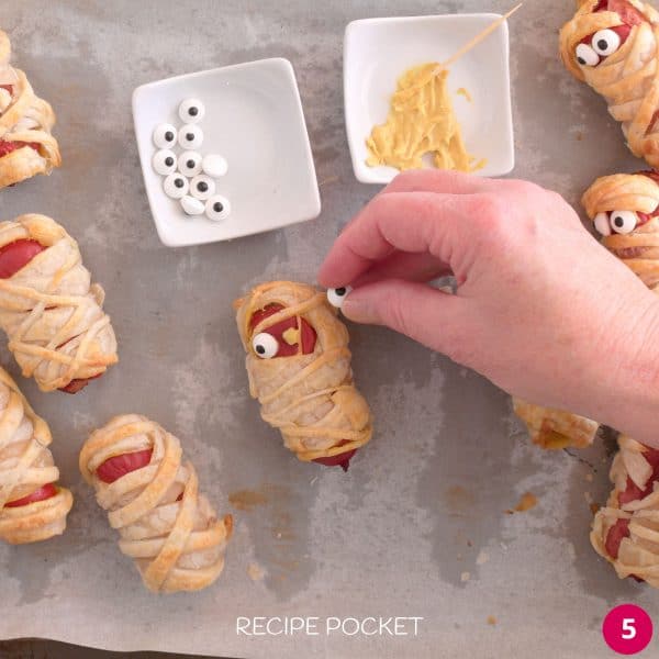 Mummy Hot Dogs Puff Pastry Appetizers | Recipe Pocket
