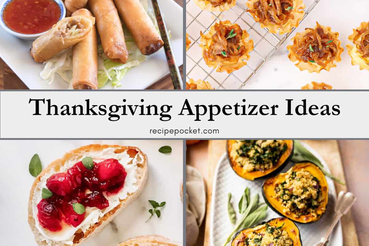 Thanksgiving Appetizer Ideas | Recipe Pocket
