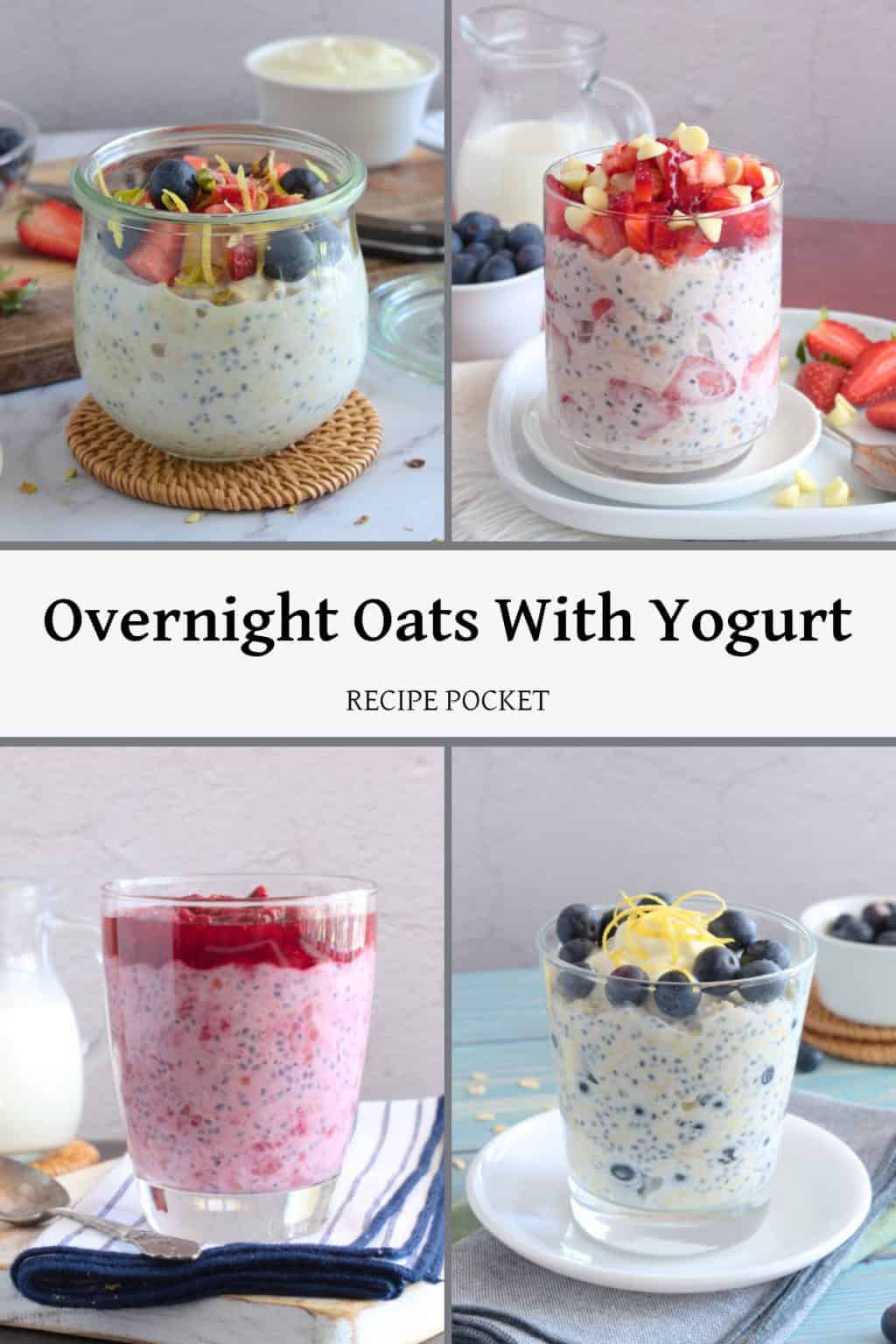 Overnight Oats with Yogurt | Recipe Pocket